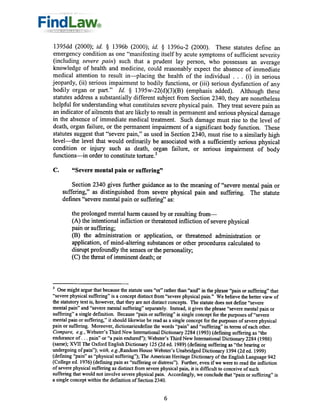 FindLaw : Torture Memo | PDF