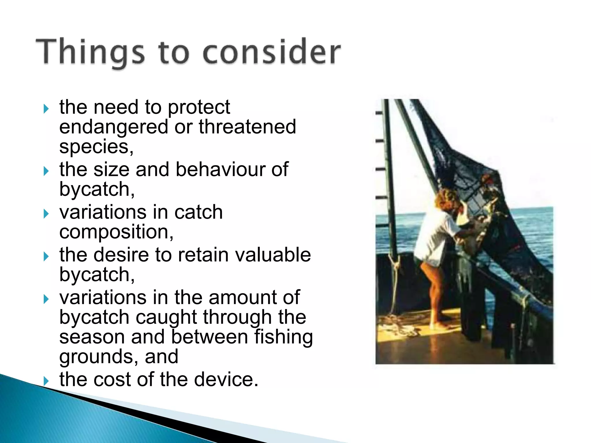 Bycatch Reduction Devices | PPTX