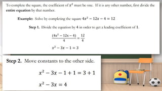 Solving quadratic equation by completing the square method.pptx