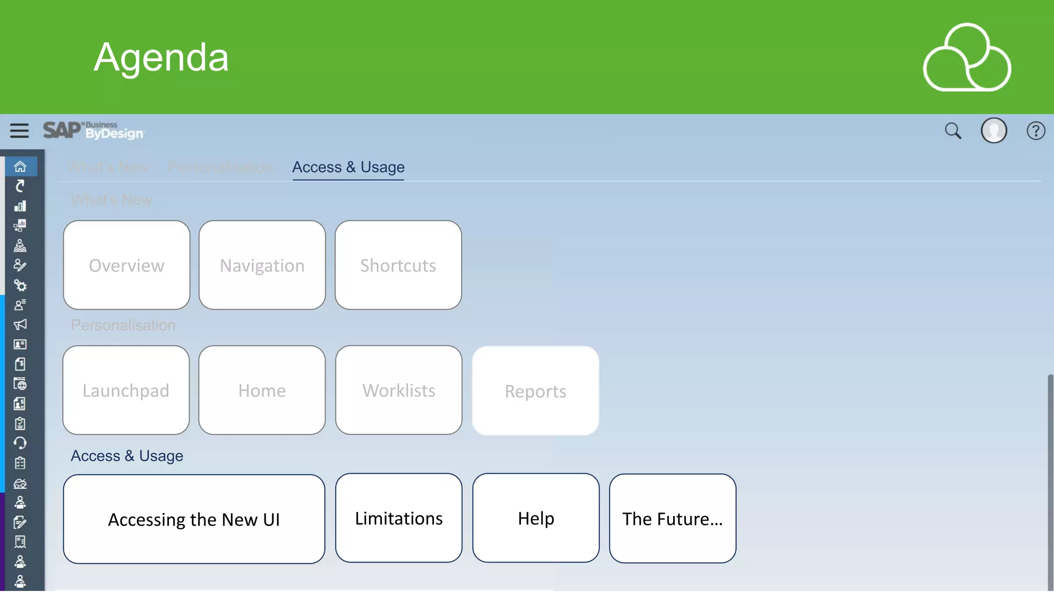 SAP Business ByDesign html 5 UI | PPTX | Operating Systems | Computer Software and Applications