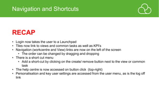 SAP Business ByDesign html 5 UI | PPTX | Operating Systems | Computer Software and Applications