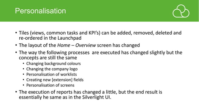 SAP Business ByDesign html 5 UI | PPT