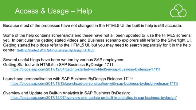 SAP Business ByDesign html 5 UI | PPT