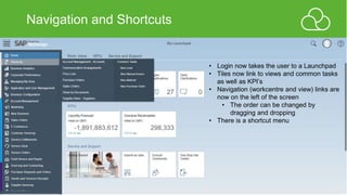 SAP Business ByDesign html 5 UI | PPTX | Operating Systems | Computer Software and Applications