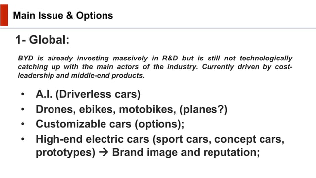 BYD electric cars & strategy | PPTX | Automotive Industry | Industries