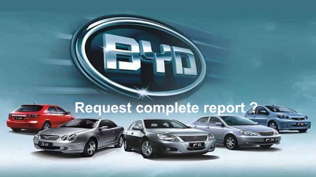 BYD electric cars & strategy | PPTX | Automotive Industry | Industries