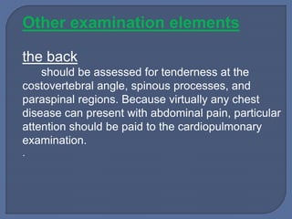 ACUTE ABDOMEN | PPTX