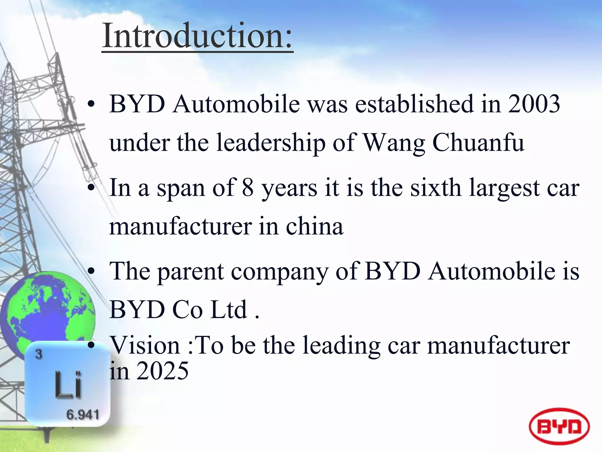 Strategic Analysis of Byd | PPTX