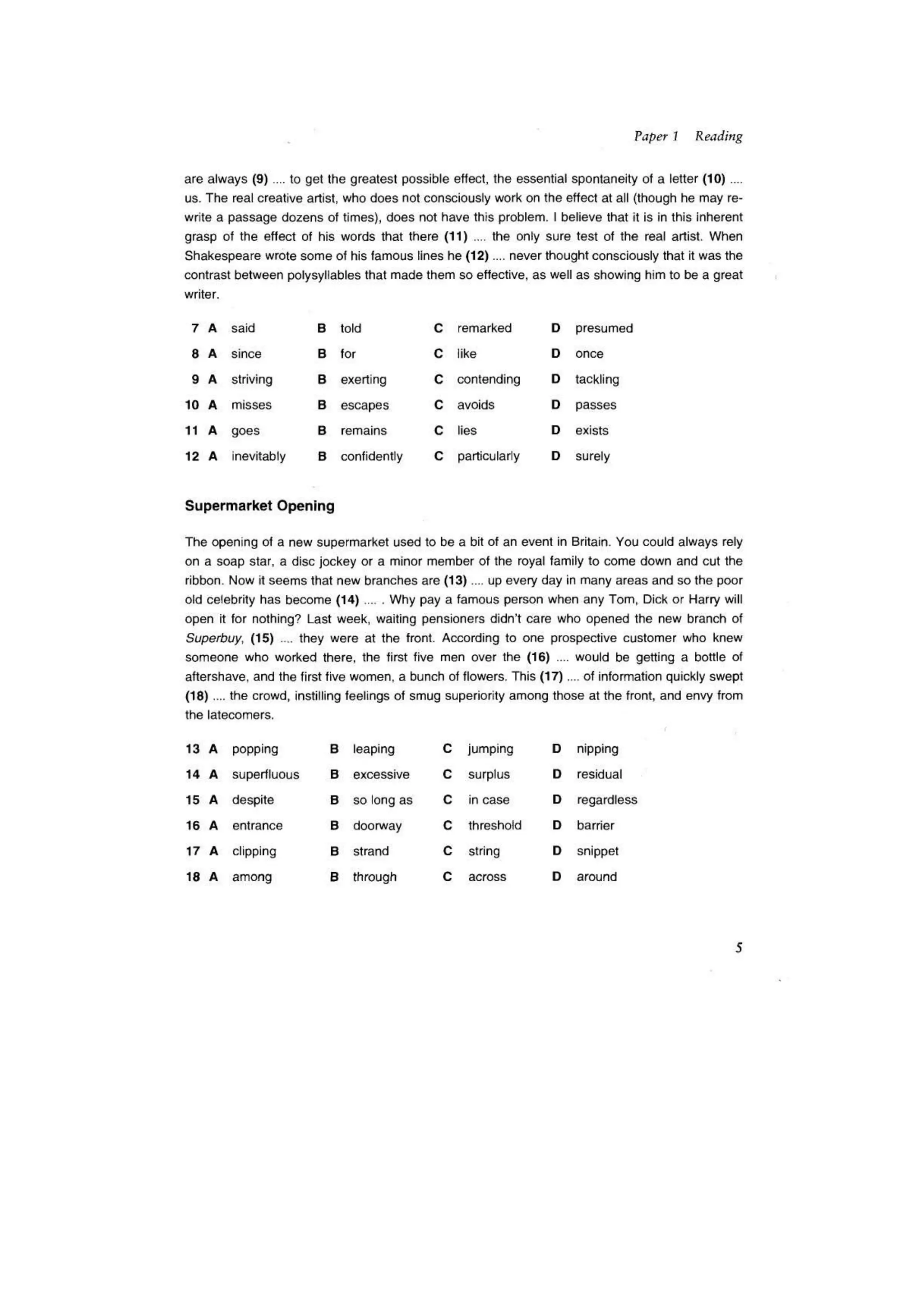 Certificate in proficiency english c2 | DOCX
