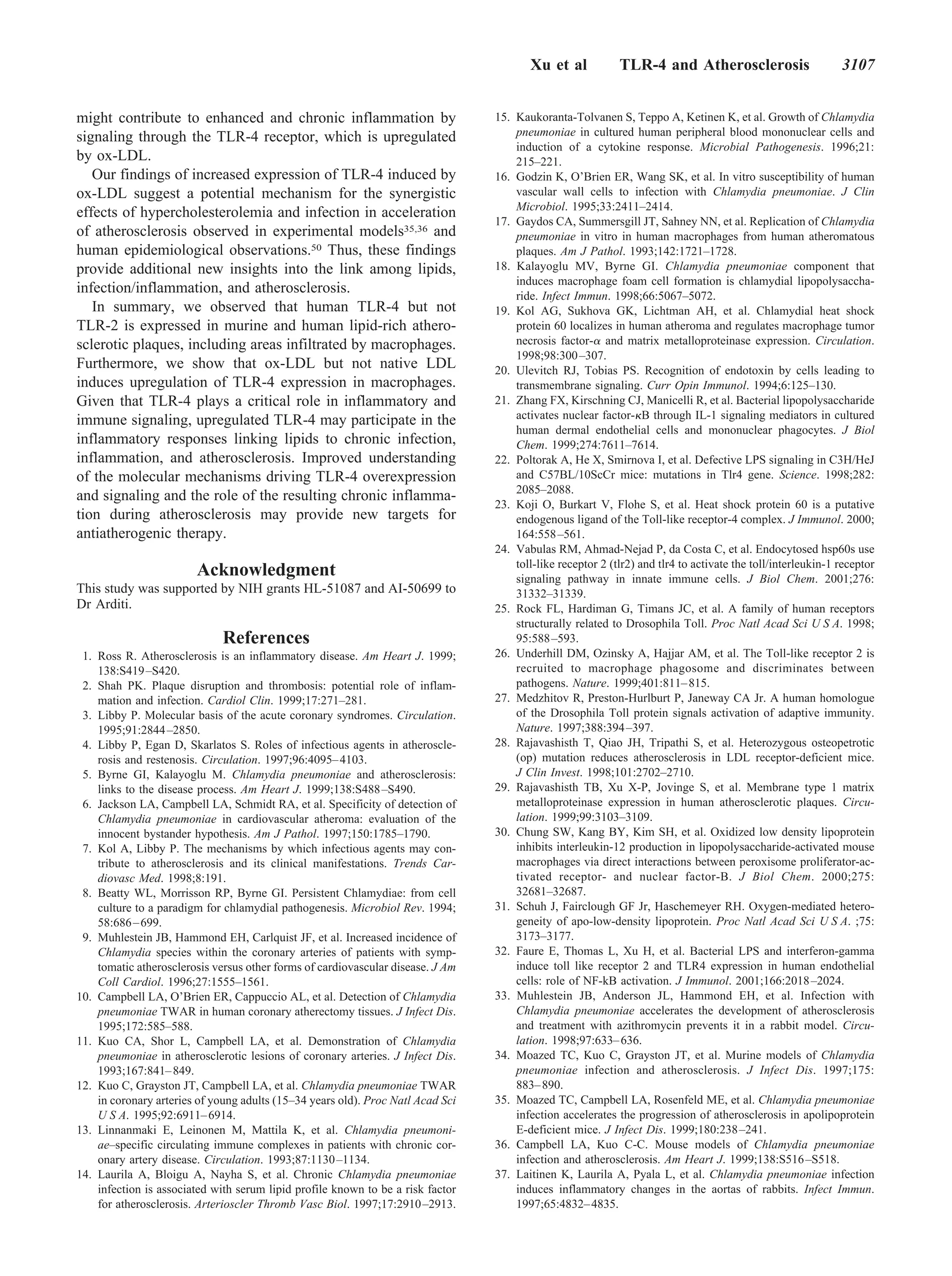 Tlr4 circulation | PDF