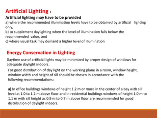 Building bye laws lighting ans ventilation | PPTX