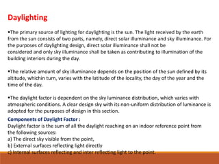 Building bye laws lighting ans ventilation | PPTX