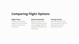 What is the Process of Booking a Flight Online? | PDF