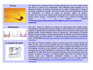 Inventos e innovaciones tecnologicas | PPTX