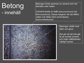 Byggmaterial Broar | PPT