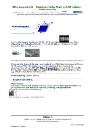 Byggnadsvård, ess metoden | PDF