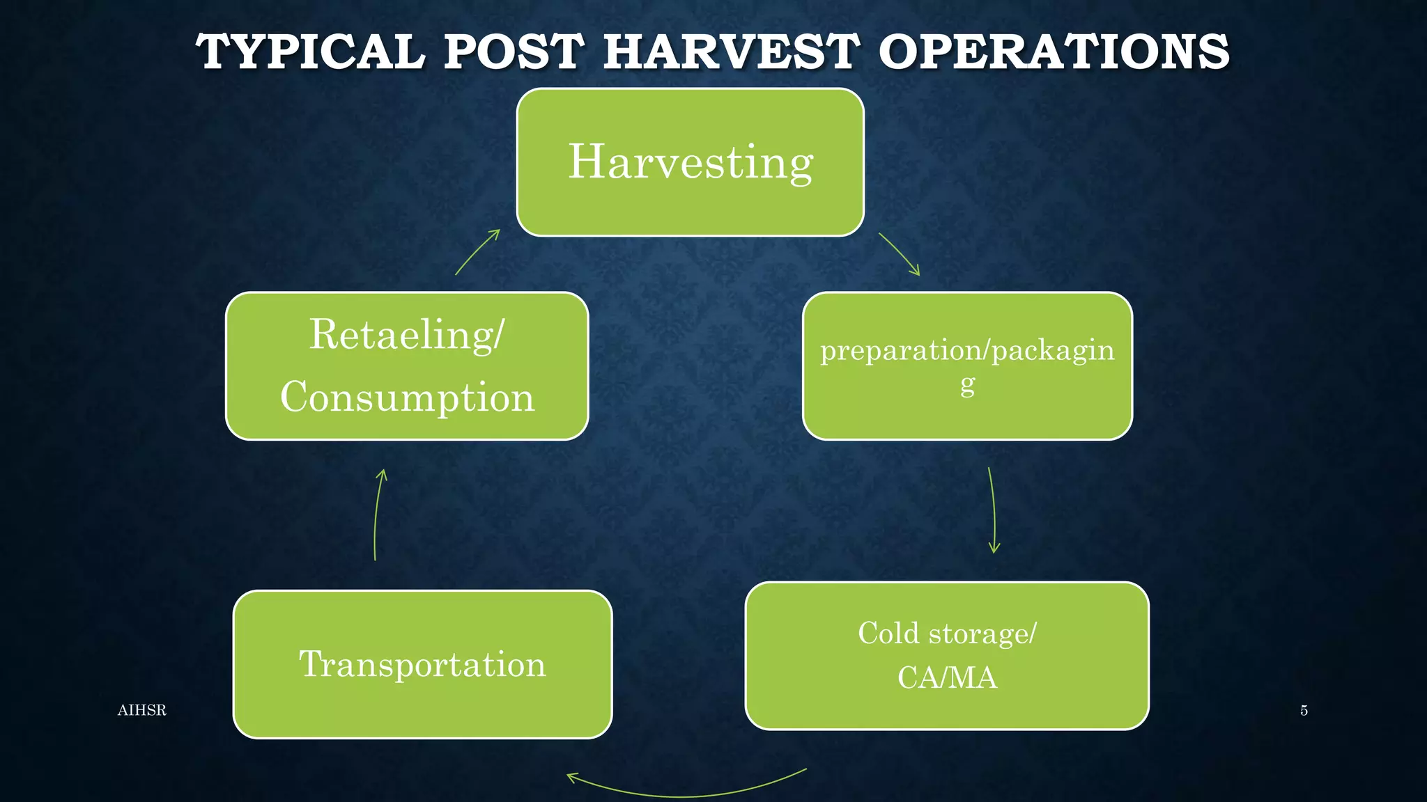 Basic Post Harvest Technologies of fruits and vegetables | PPTX