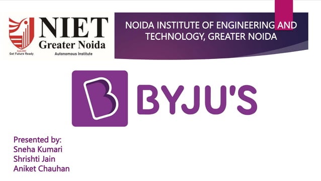 Understanding BYJU'S and the reasons for downfall | PPTX | Business ...