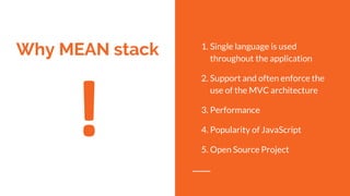 Introduction to mean stack | PPTX
