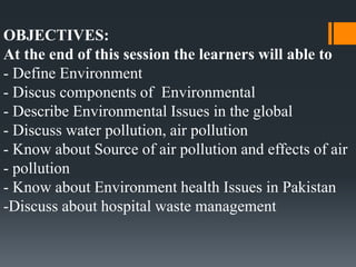 common Global Environmental Health Issues | PPTX