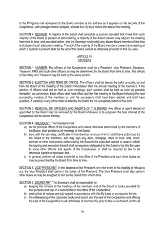 By laws may_2015 | PDF