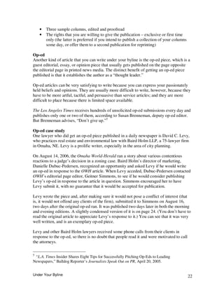 Under Your Byline: 7 Steps to Getting Your Bylined Articles Published | PDF