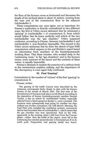 By mattogno, carlo review -pressac, jean-claude. auschwitz- technique ...