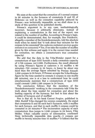 By mattogno, carlo review -pressac, jean-claude. auschwitz- technique ...