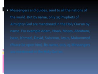 By name only 25 messengers are mentioned in | PDF