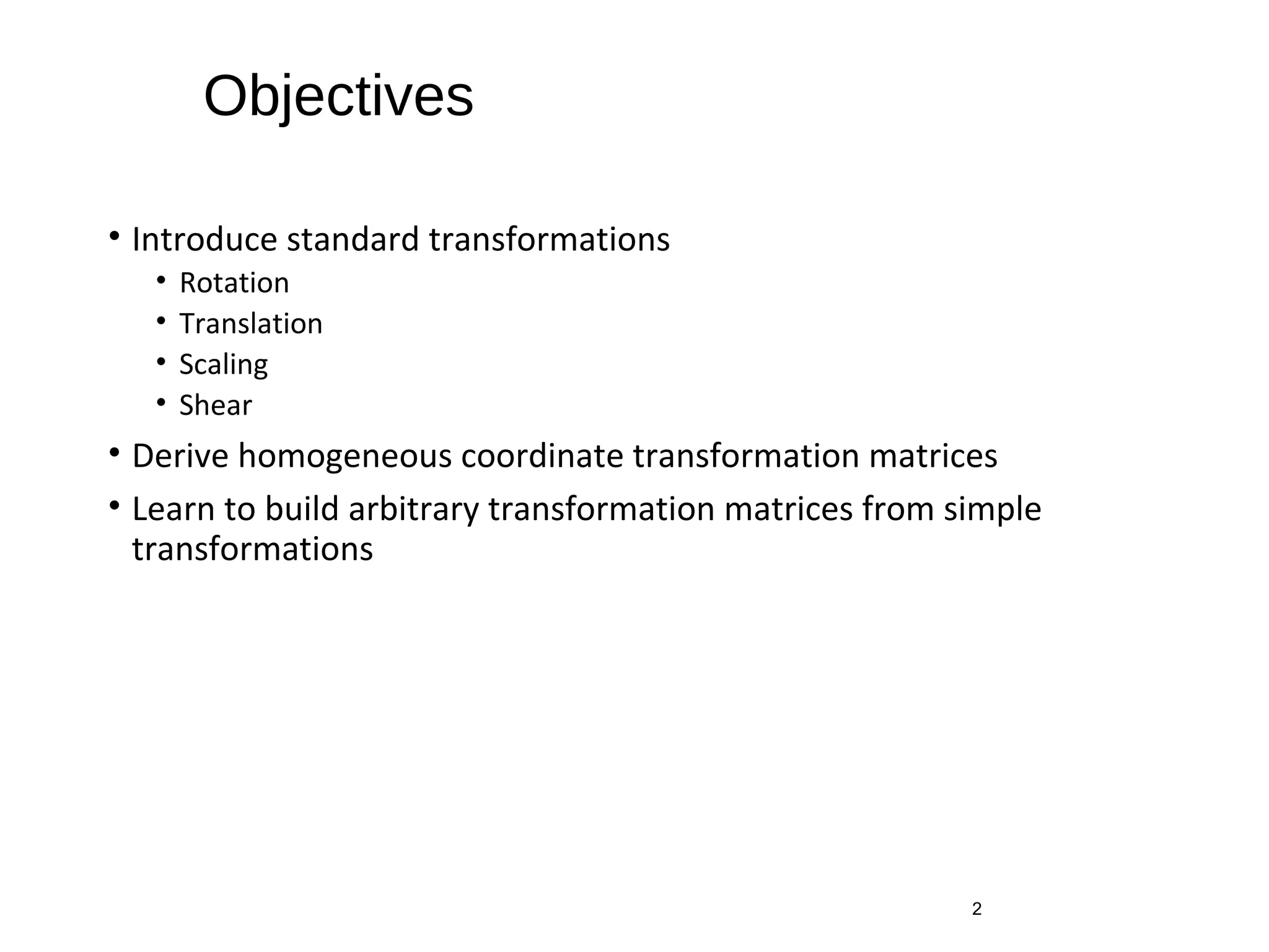 Transformations | PPT
