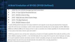 Bring Your Own Device (BYOD) | PDF