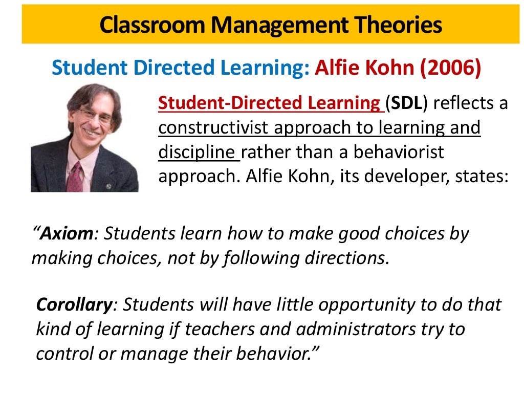 Classroom Management Theories Student Directed classroom-management-theories-student-directed