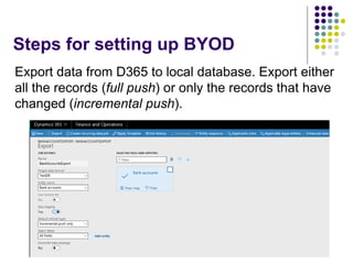 Byod(bring your own databse) | PPT