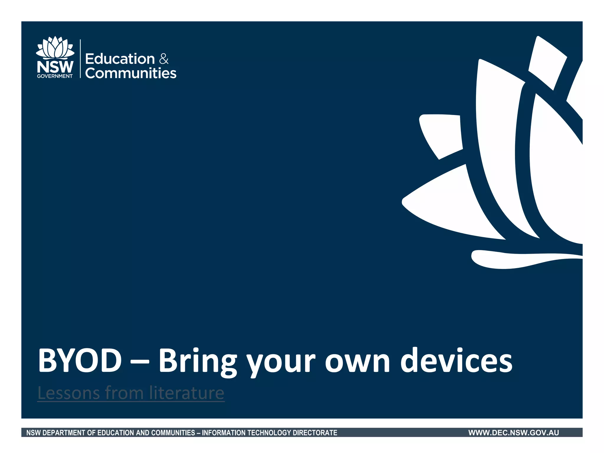 Byod for schools corporate look | PPT