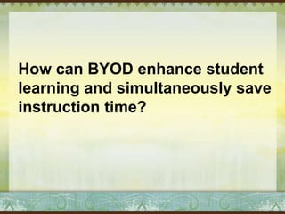 Byod in the classroom | PPT
