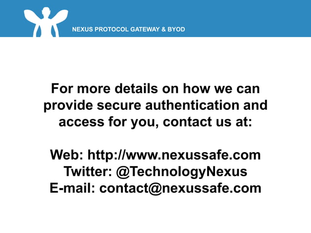 Nexus Protocol Gateway and BYOD | PPTX