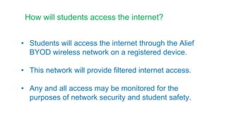 Byod pp for teachers to use with students | PPTX