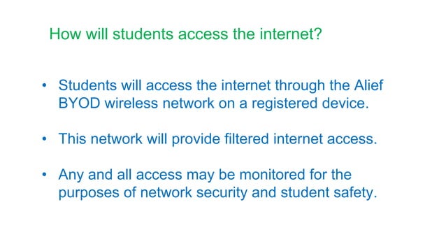 Byod pp for teachers to use with students | PPTX | Tablets and E ...