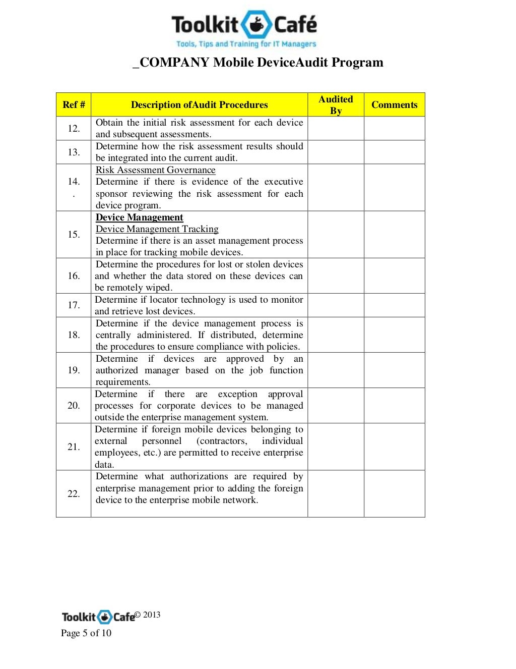 Byod Security Audit Program byod-security-audit-program