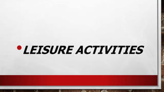 Leisure Activities | PPT