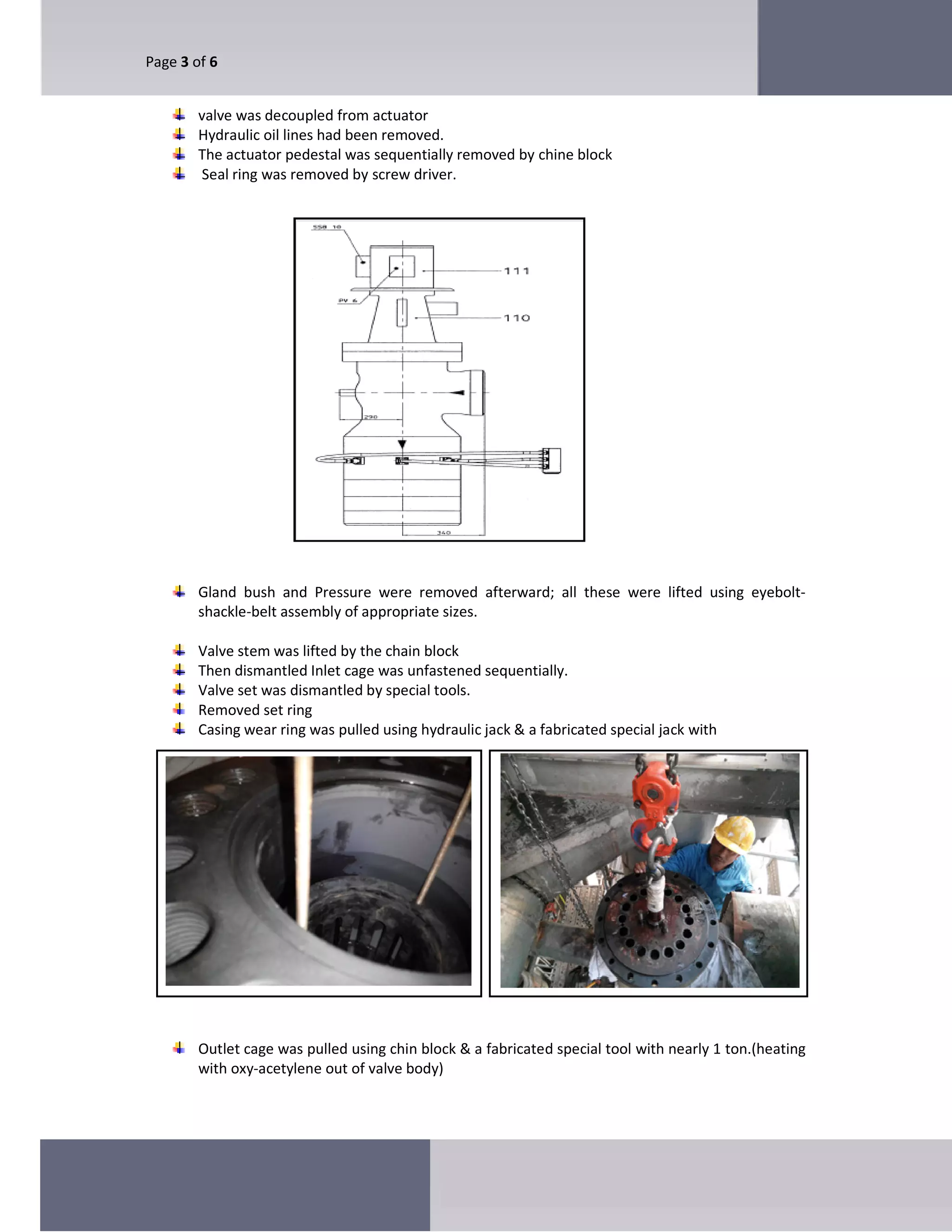 By Pass Control Valve Maintenance | PDF