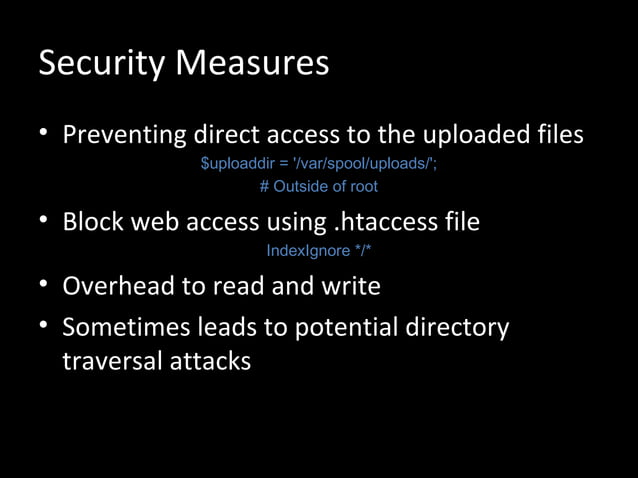 Bypass File Upload Restrictions Ppt 