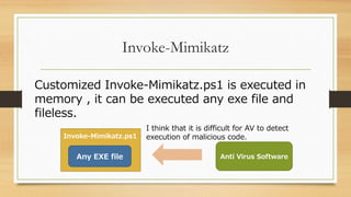 Bypassing anti virus using powershell | PPT
