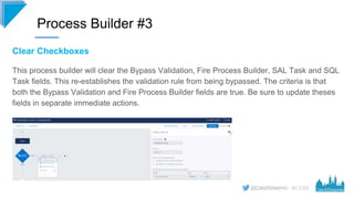 Bypassing Validation Rules Through Automation, Aaron Crear | PPT