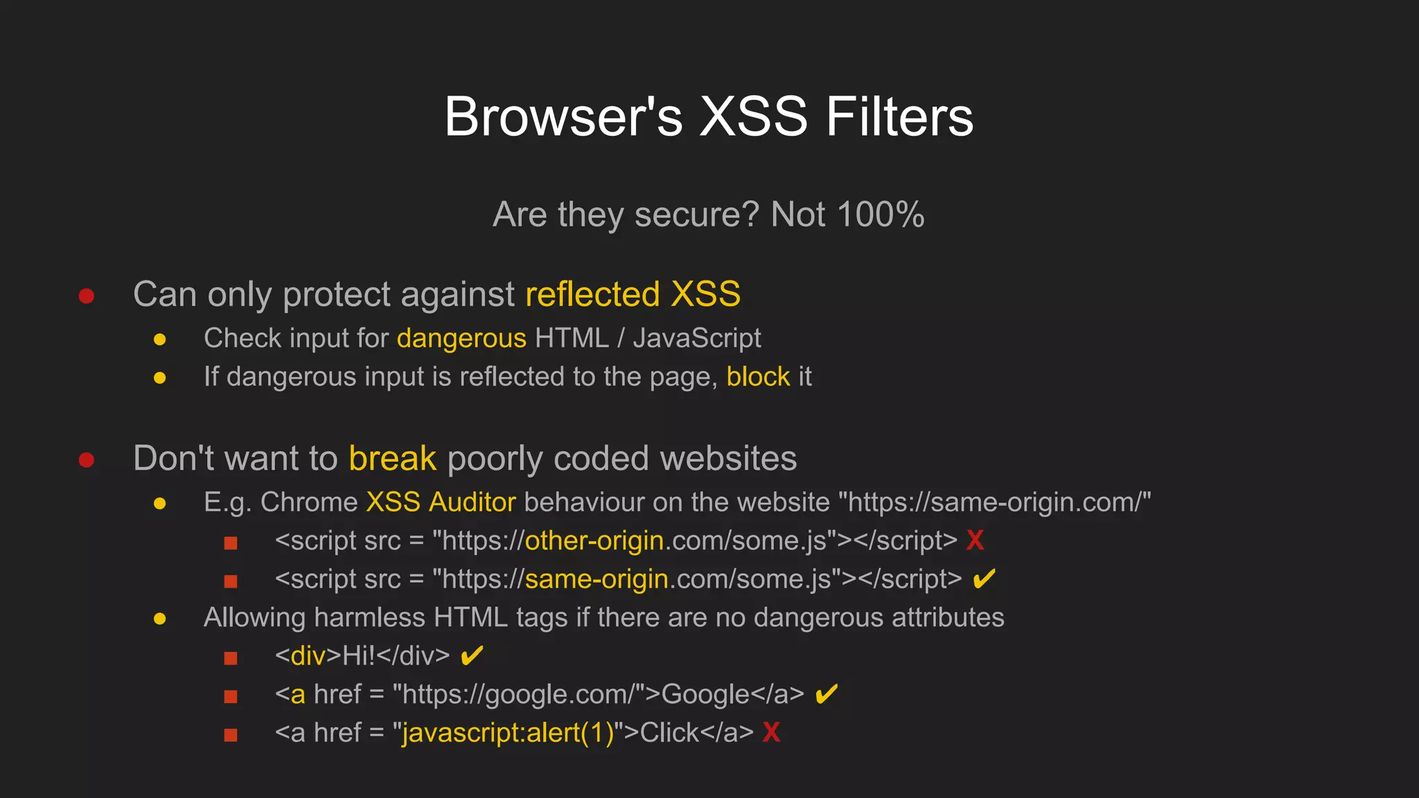 Bypassing Web Application Firewalls and other security filters | PPT