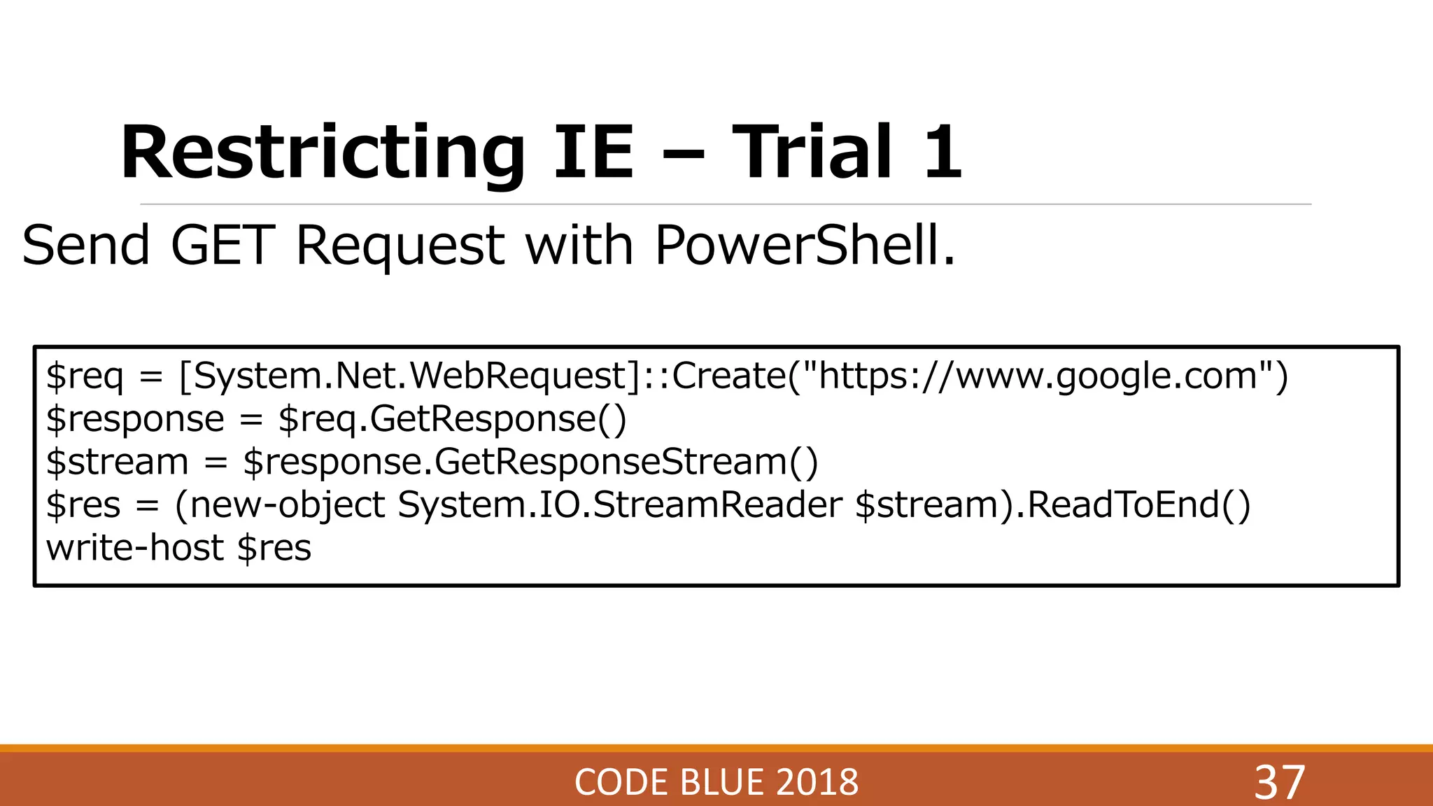 Bypassing Windows Security Functions(en) | PPT