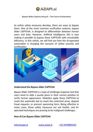 Bypass Slider Captcha Using AI – The Future of Automation.docx