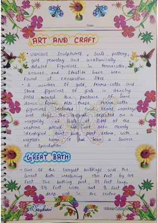 History class 12 project on Indus valley civilization | PDF