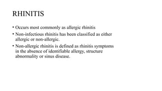 presentation of allergic rhinitis by puja | PPT