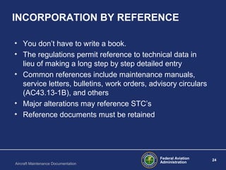 Aircraft Maintenance Documentation | PPT
